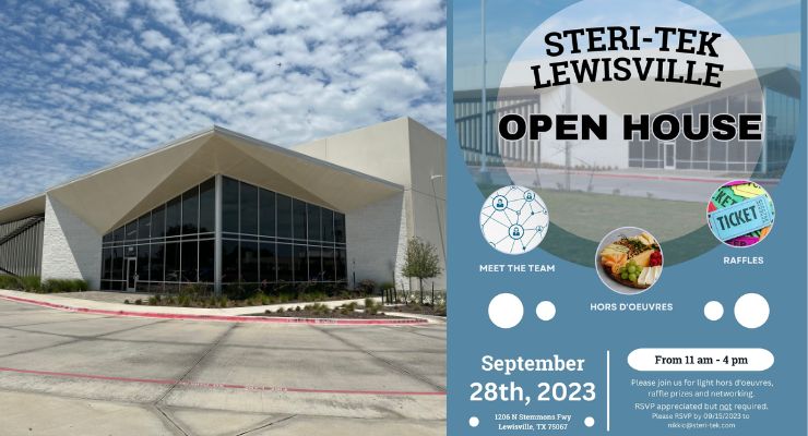 SteriTek Opens New E-Beam/X-Ray Sterilization Facility Near Dallas ...