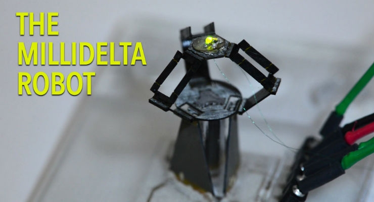 Origami-Inspired Robot Combines Micrometer Precision with Speed ...
