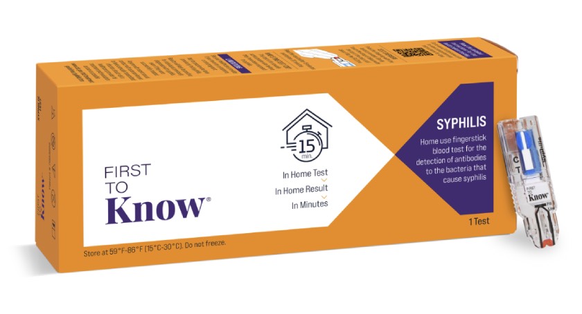 NOWDiagnostics Launches at-Home Syphilis Test in the US
