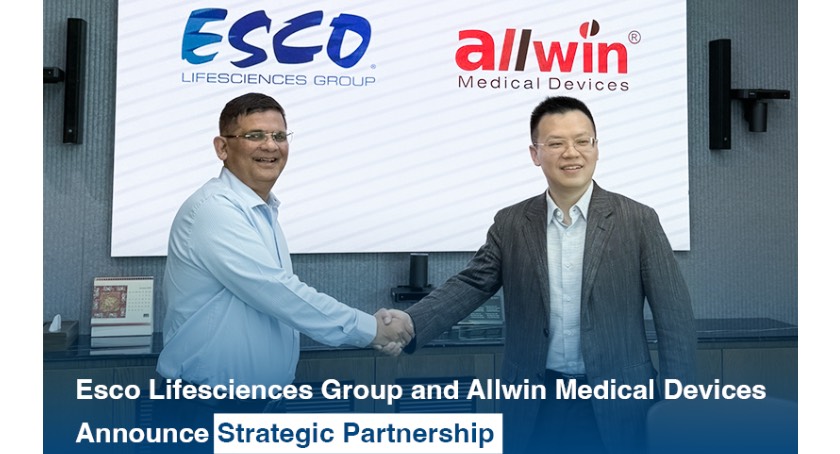 Esco Lifesciences Group, Allwin Medical Devices Enter Partnership