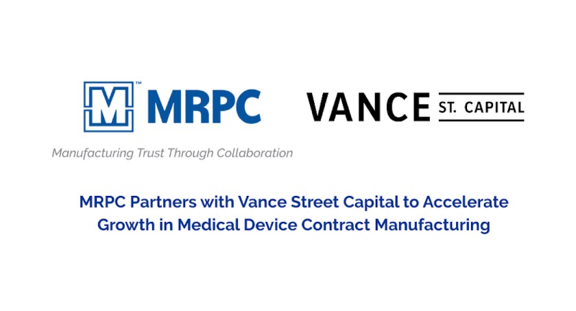 MRPC & Vance Street Partner for Contract Manufacturing - Medical ...